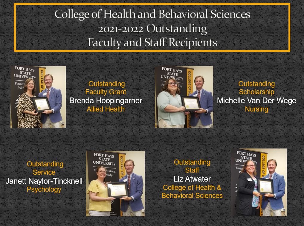 2021-2022 Award Recipients - Fort Hays State University (FHSU) 2021-2022 Award Recipients - Fort Hays State University (FHSU)
