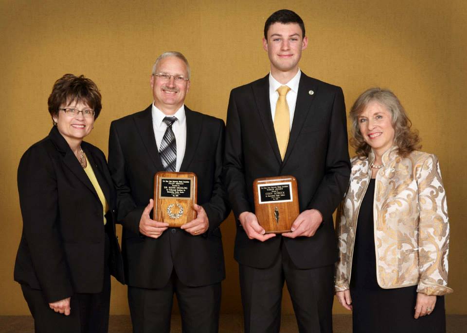 Cody Scheck Receives the FHSU Torch Award for 2015 - Fort Hays State ...
