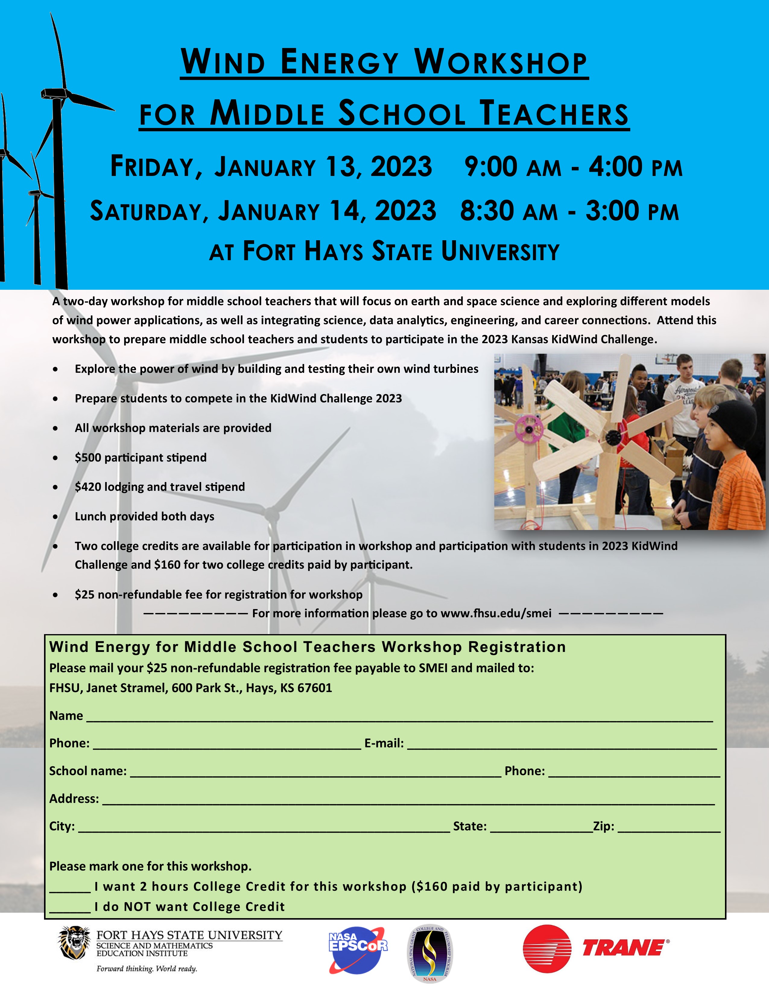 Science and Mathematics Institute - Fort Hays State University